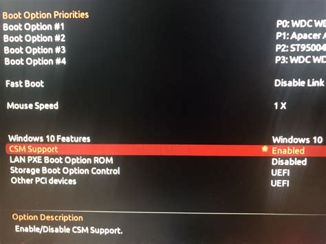 Hỗ Trợ Về Csm Support Trong Bios Viết Bởi Mr D0