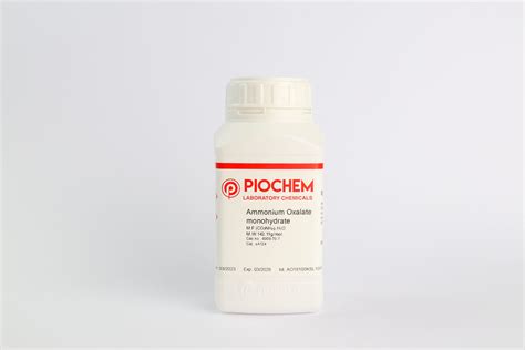 Ammonium Oxalate Monohydrate 500 Gm Piochem Store