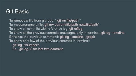 Mastering Git Workflow Pptx Computing Technology And Computing