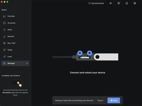 Live Manager Doesn T See The Ledger Nano S Issue Ledgerhq Ledger Live Desktop Github