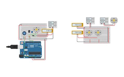 Circuit Design Instru Experiment 3 Tinkercad