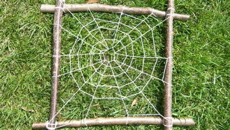 string spiders web activities muddy faces