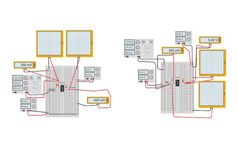 Circuit Design Op Amplifier Tinkercad