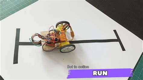 line following robot using qtr 8rc sensor youtube