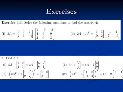 Ppt An M N Matrix Is An Rectangular Array Of Elements With M Rows And N Columns Powerpoint