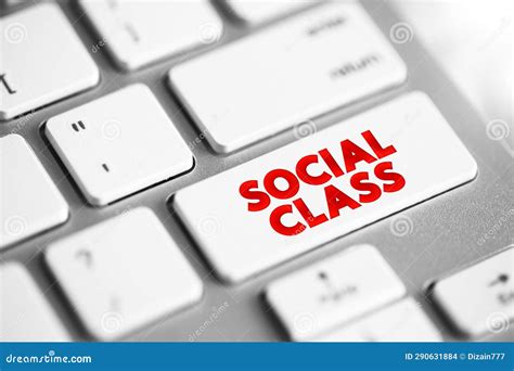 social class is a grouping of people into a set of hierarchical social categories text concept