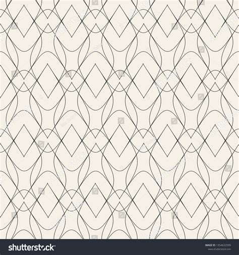 Vector Seamless Pattern Geometric Ornamental Stylemodern Stock Vector