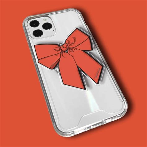 클리어톡 리본 레드ribbon Red 감도 깊은 취향 셀렉트샵 29cm