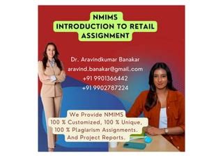 Nmims June Customized Assignments I Customized Nmims