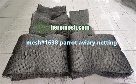 Flexible Parrot Aviary Netting Shipping Parrot Aviary Mesh