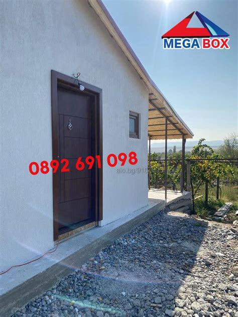 Сглобяема Къща 58 м2 Готови конструкции Бургас Сглобяема Къща с размери 600х960х360 и