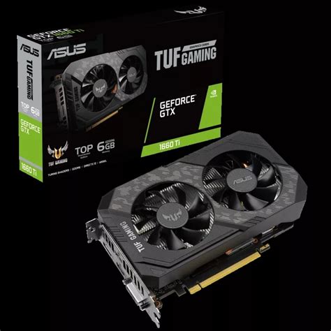 Asus Tuf Gaming Geforce Gtx 1660 Ti Evo Top Edition 6gb Gddr6 Graphics Card