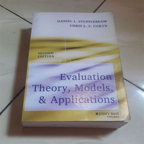 Jual Evaluation Theory Models And Applications Second Edition Shopee Indonesia