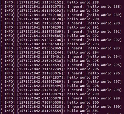 Create A Hello World Project In Ros