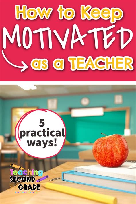 How To Keep Motivated As A Teacher Teaching Second Grade Teaching