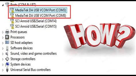 Fungsi Mediatek Da Usb Vcom Port Crepassl