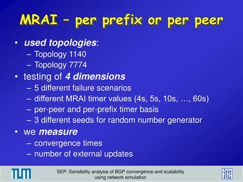 Ppt Sensibility Analysis Of Bgp Convergence And Scalability Powerpoint Presentation Id3284877