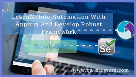 Appium Selenium Trainingmobile Automation Testing Using Appiumqa Masters
