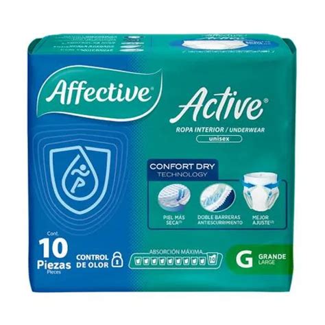 Pañales Para Adultos Affective Advanced Mx284464 Grande X 10 U