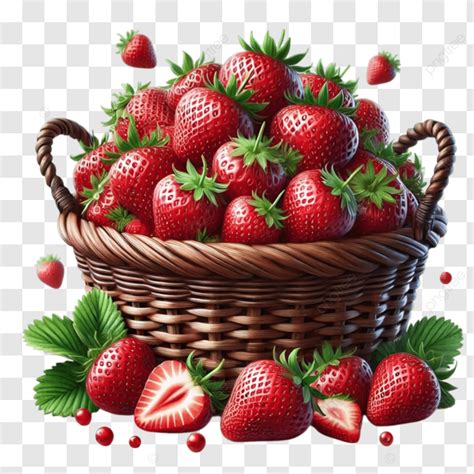 고리버들 바구니에 담긴 딸기 신선한 과일 수확 그림 딸기 바구니 신선한 과일 수확 여름 딸기 Png 일러스트 및 이미지 에 대한 무료 다운로드 Pngtree