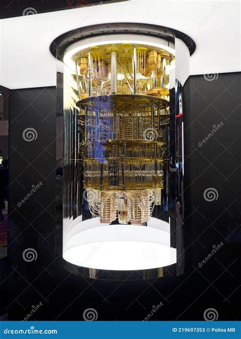 Next Generation IBM Q System One Computer At CES Editorial Stock Photo Image Of Lightweight