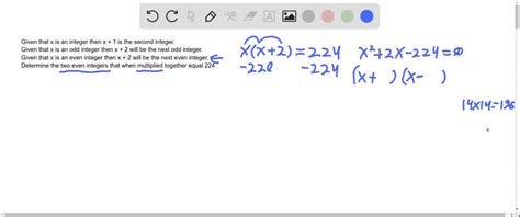 Solveduse The Following Facts If X Represents An Integer Then X1