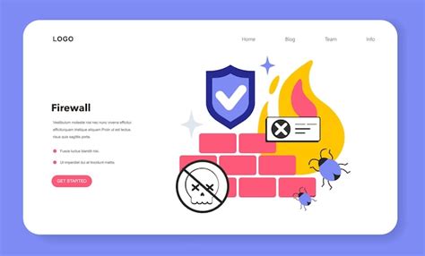 Firewall Illustration Vectors And Illustrations For Free Download