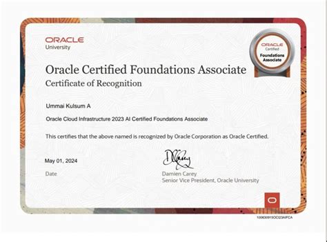 Oraclecertified Cloudcomputing Artificialintelligence