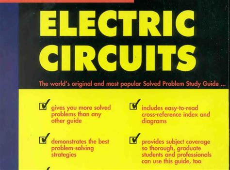 Solved Problems In Electric Circuits Mechanical Engineering