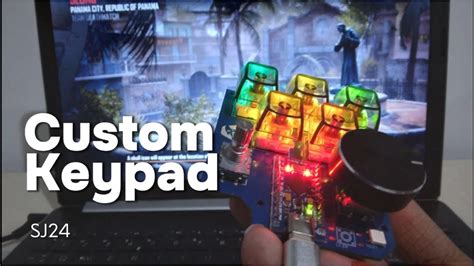 Diy Macro Keypad With Rotary Encoders And Led Effects Youtube