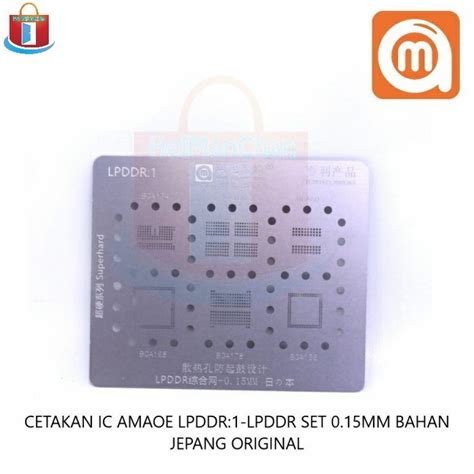 Jual Amaoe DDR1 LPDDR1 Cetakan IC BGA Stencil For BGA 78 96 128 190 180