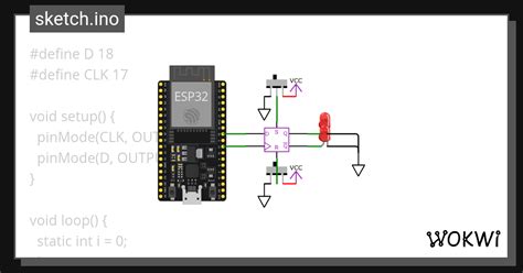DSR Flip Flop Wokwi ESP STM Arduino Simulator