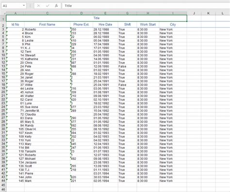 Generation Of Data For Export To Excel On The Server Side Using UniGridExcelExporter