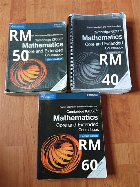 Igcse Cambridge Mathematics Core And Extended Coursebook 2nd Edition Hobbies And Toys Books
