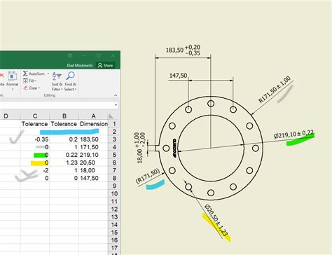 solved export drawing dimension to excel autodesk community