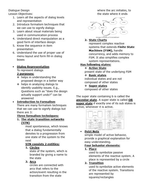 Hci Lesson 7 Pdf Menu Computing Graphical User Interfaces