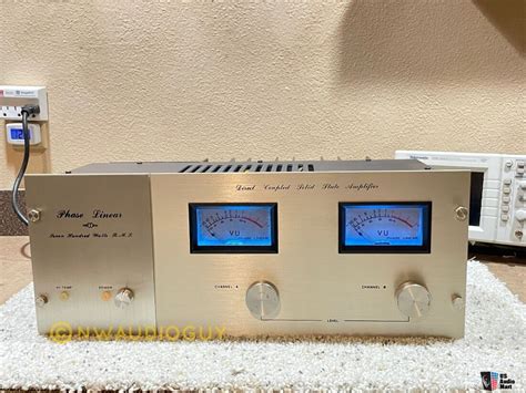 Vintage Carver Phase Linear 700 Power Amplifier Prototype Serial