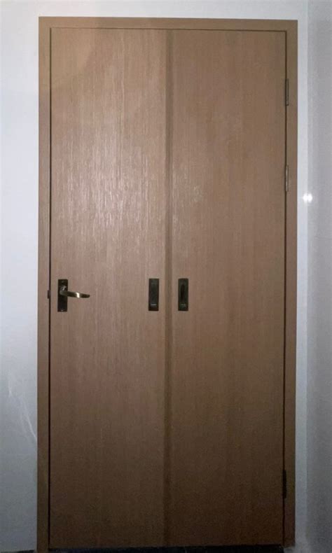 Bto Bi Fold Toilet Door Bathroom Foldable Wooden Door Furniture And Home Living Security