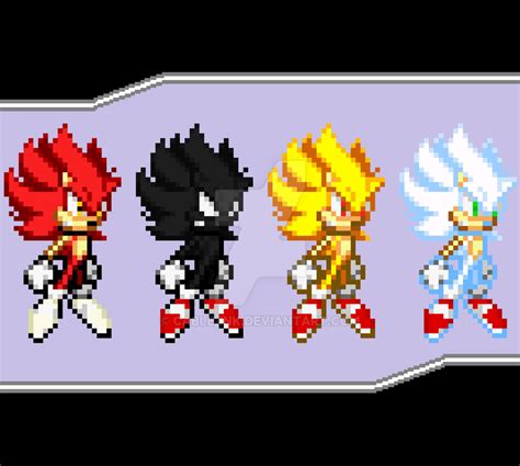 Super Sonic 2 Sprite By Cable Ink On Deviantart