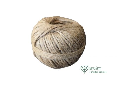 Provázek Lněný Nebo Jutový Přírodní Ekošky Cz