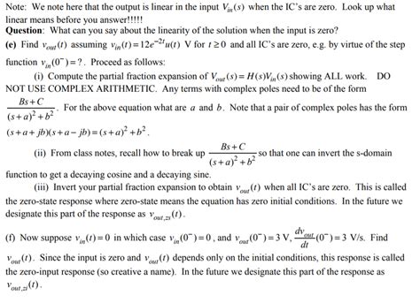 Solved 9 Consider The Integro Differential Equation Below