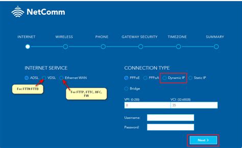 Configuring Netcomm Modem For SpinTel NBN
