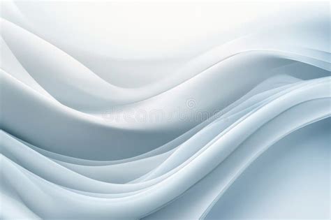 Soft White Waves Create A Calming Abstract Background For Design Projects Stock Image Image Of