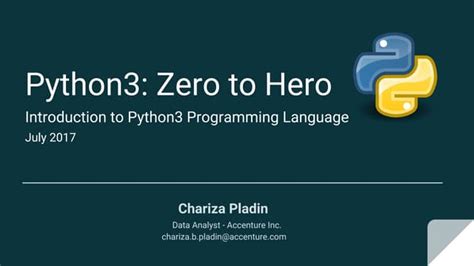 zero to hero introduction to python3 pdf programming languages