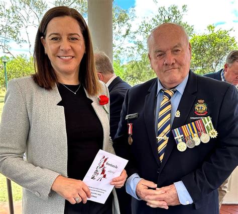 Kingaroy Locals Don Davey Pictured Deb Frecklington Mp Facebook