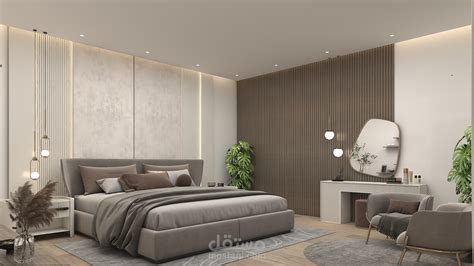 تصميم داخلي مودرن معيشة غرفة نوم 3d Max مستقل