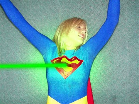 Supergirl Weakened By Kryptonite Laser 02 By Bekrs On Deviantart