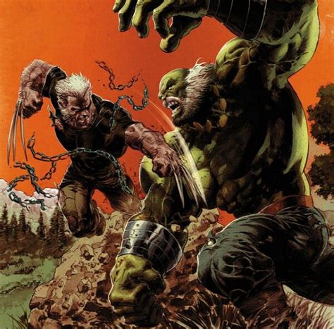 Old Man Logan Vs Maestro Wolverine Comic Hulk Marvel Marvel Comics Art