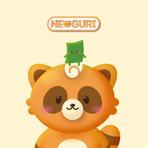 농심 너구리 캐릭터 리디자인 By Bugbee 노트폴리오