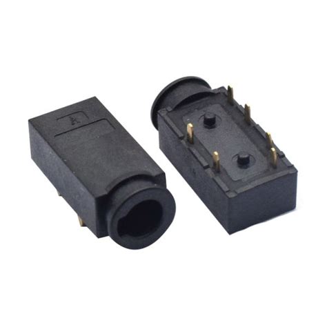 Best Pj 1841 Ip67 Audio Jack 6 Pin Pcb Dip Panel Female Headphone Jack Socket Connector Rohs